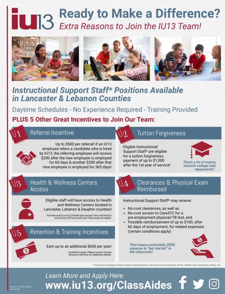 Employment Benefits Information - IU13